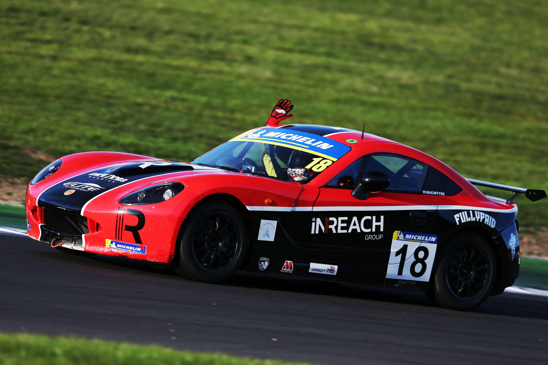 Will Macintyre finishes 2nd in the Ginetta Junior Championship ...